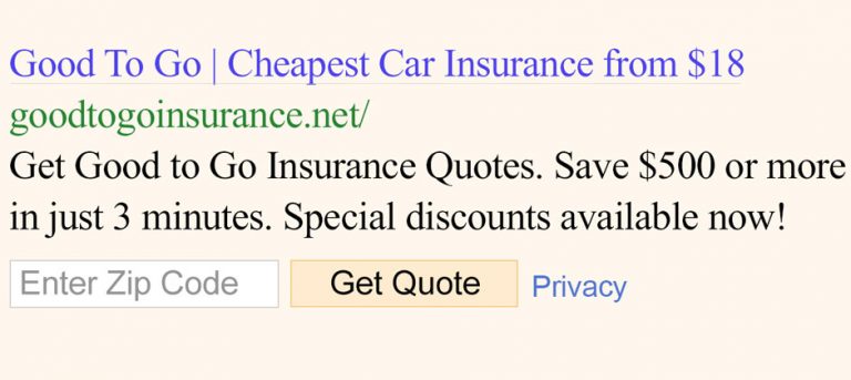 Good to Go Insurance Company Review l Costs & Discouts