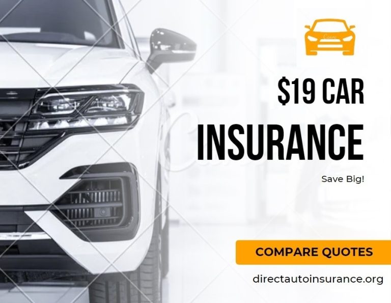 $19 Car Insurance | Save Big On Your Auto Insurance Policy